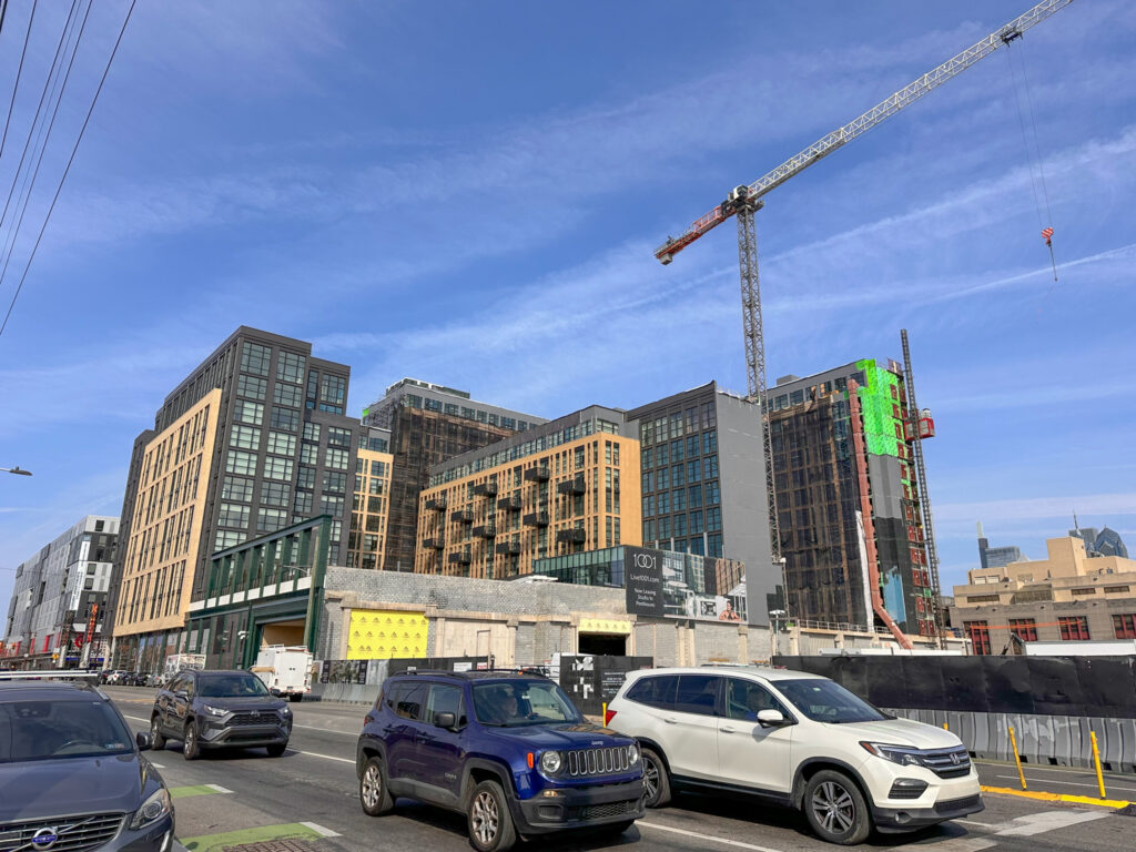 Construction Nears Completion at Broad and Washington at 1001 South ...