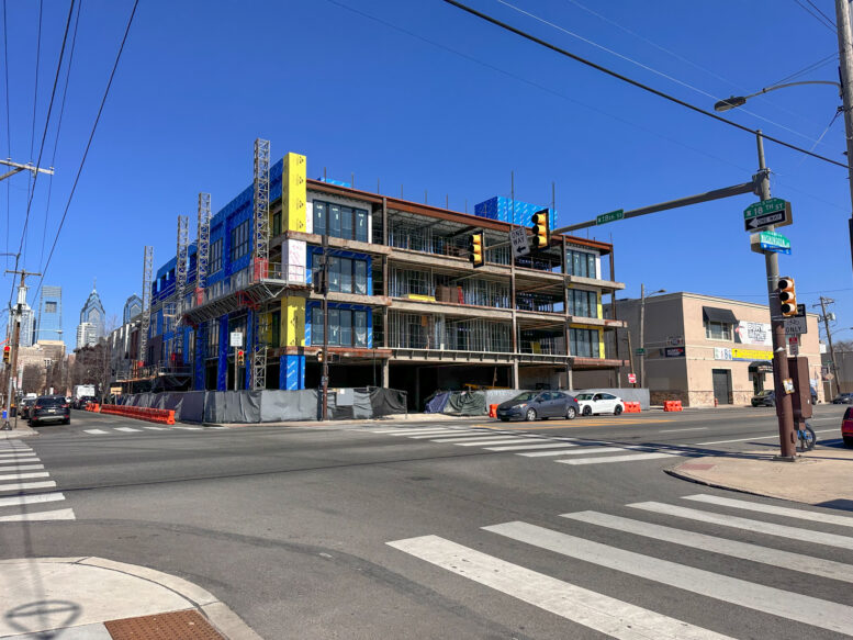 Construction Progresses at 1731 Washington Avenue in Graduate Hospital ...