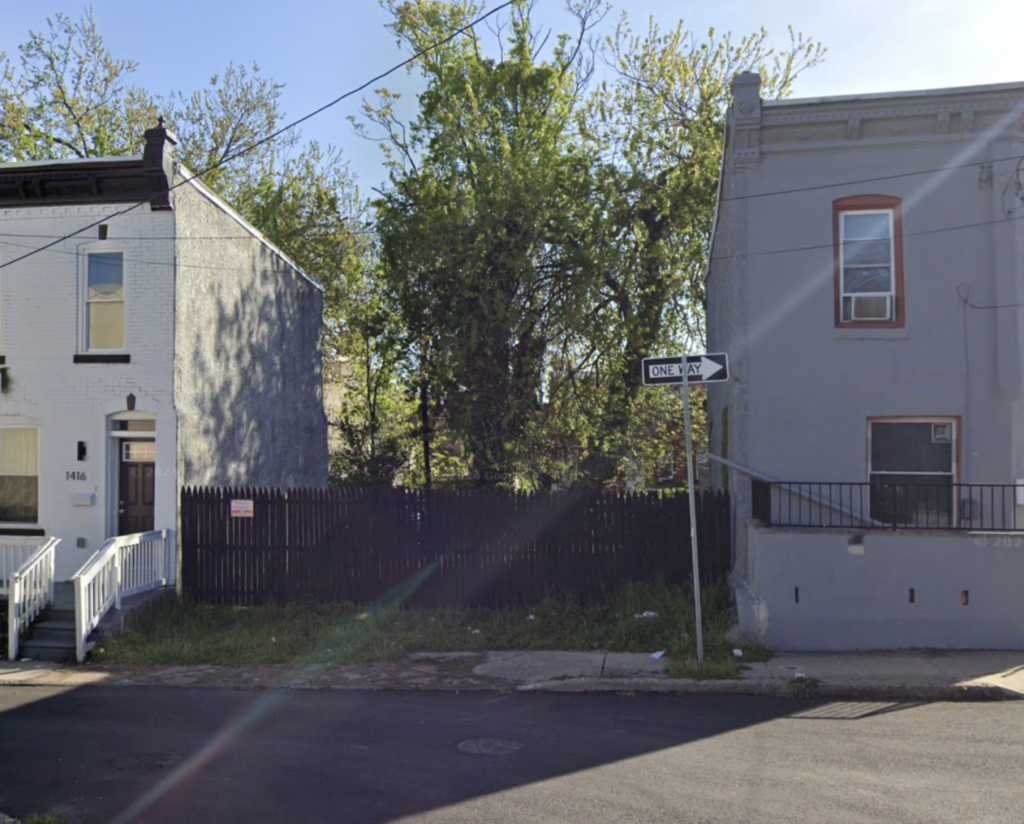 Construction Underway at 1414 South Fallon Street in Kingsessing ...