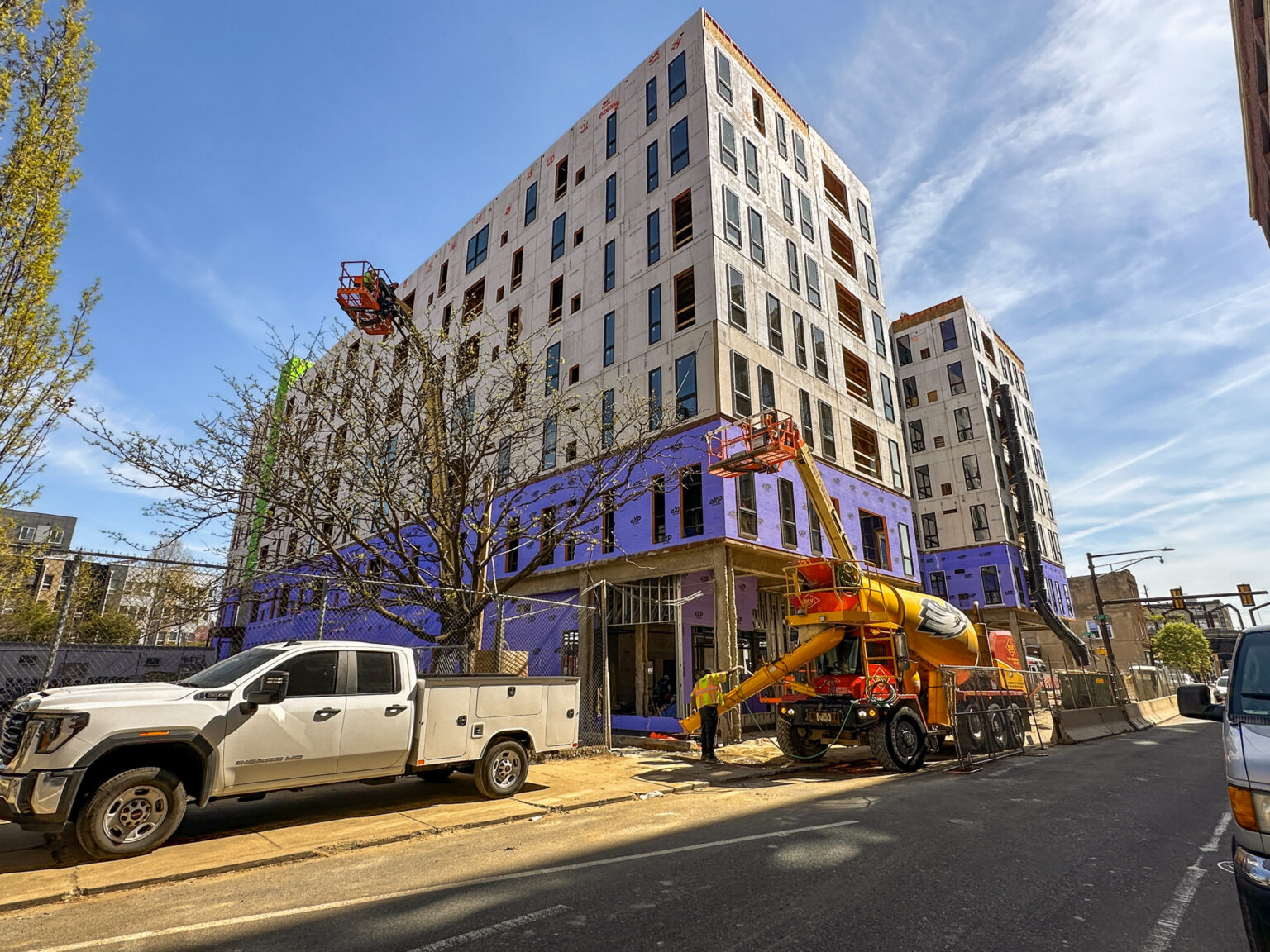 Construction Underway at 1201-15 Callowhill Street in Callowhill, Lower ...