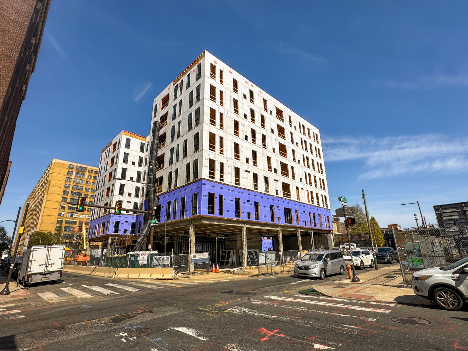 Construction Underway at 1201-15 Callowhill Street in Callowhill, Lower ...
