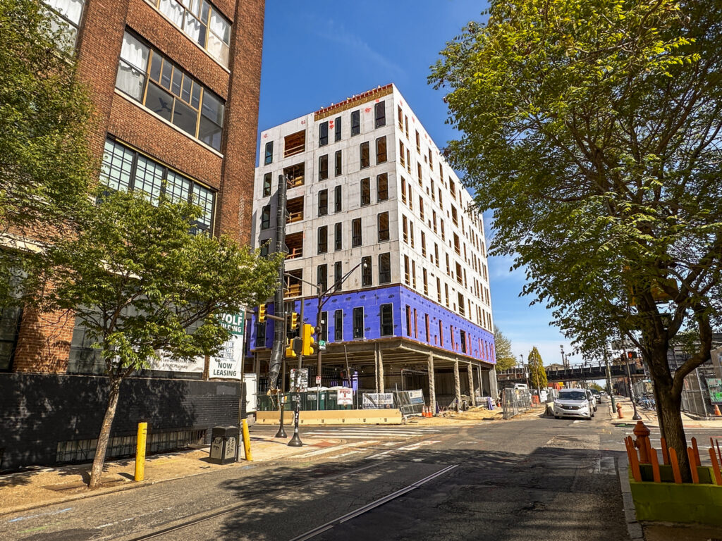 Construction Underway at 1201-15 Callowhill Street in Callowhill, Lower ...