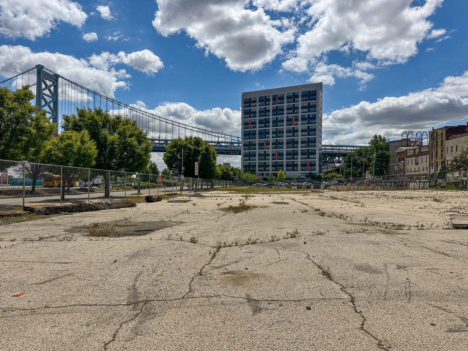 Construction Site Sits Fallow at 300 North Christopher Columbus ...