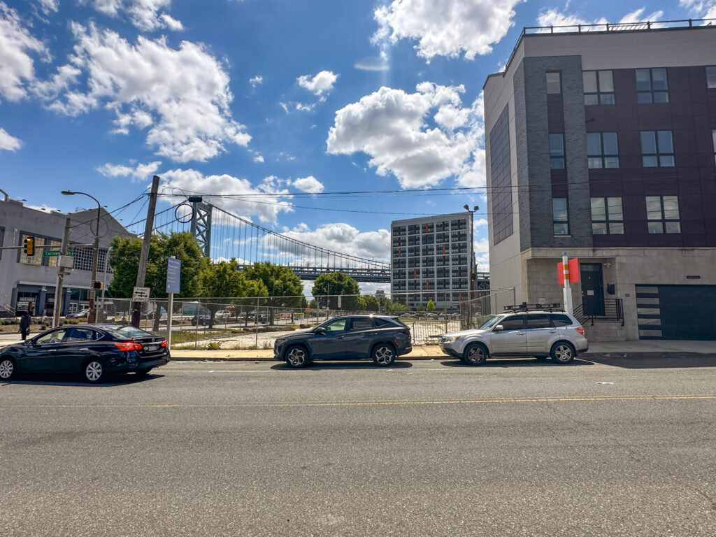 Construction Site Sits Fallow at 300 North Christopher Columbus ...