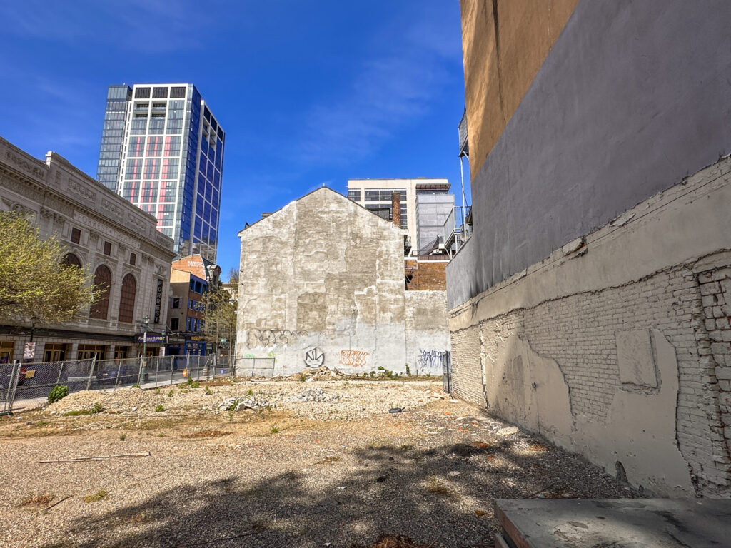 Construction Site Still Sits Fallow at 1101 Walnut Street in Midtown Village, Center City ...