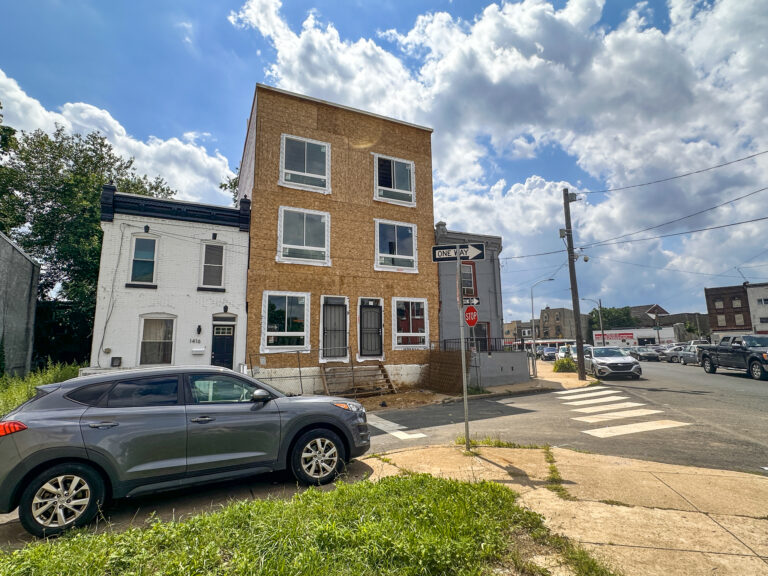 Construction Underway at 1414 South Fallon Street in Kingsessing ...