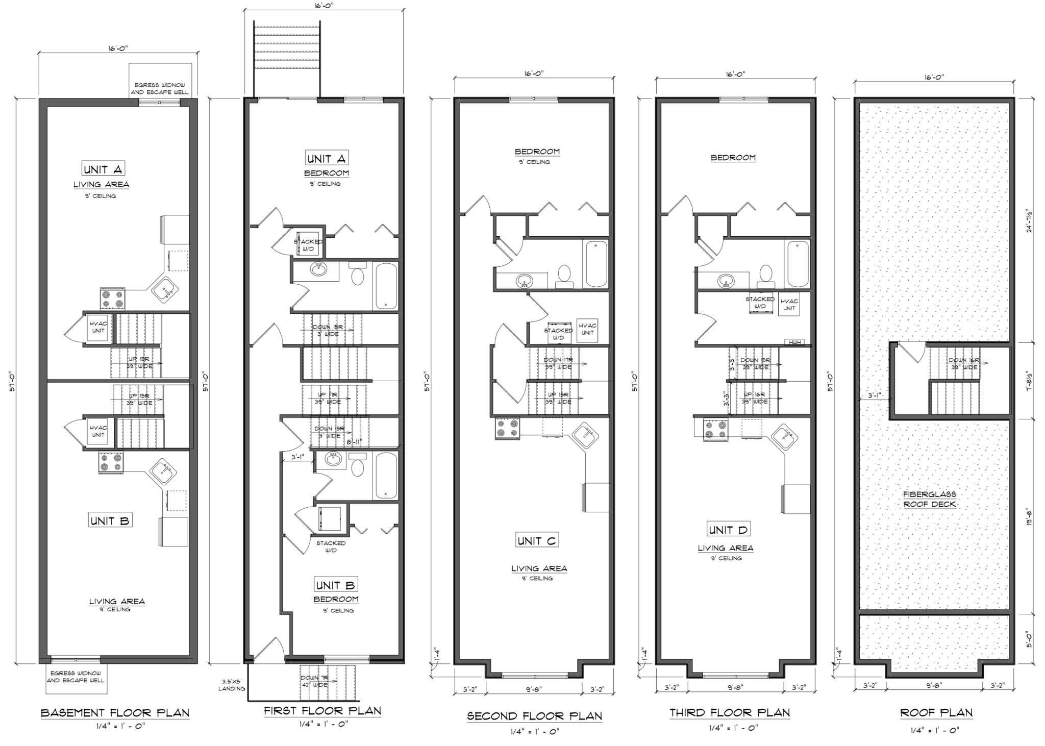 Permits Issued for a Four-Unit Building at 2502 North 10th Street in ...
