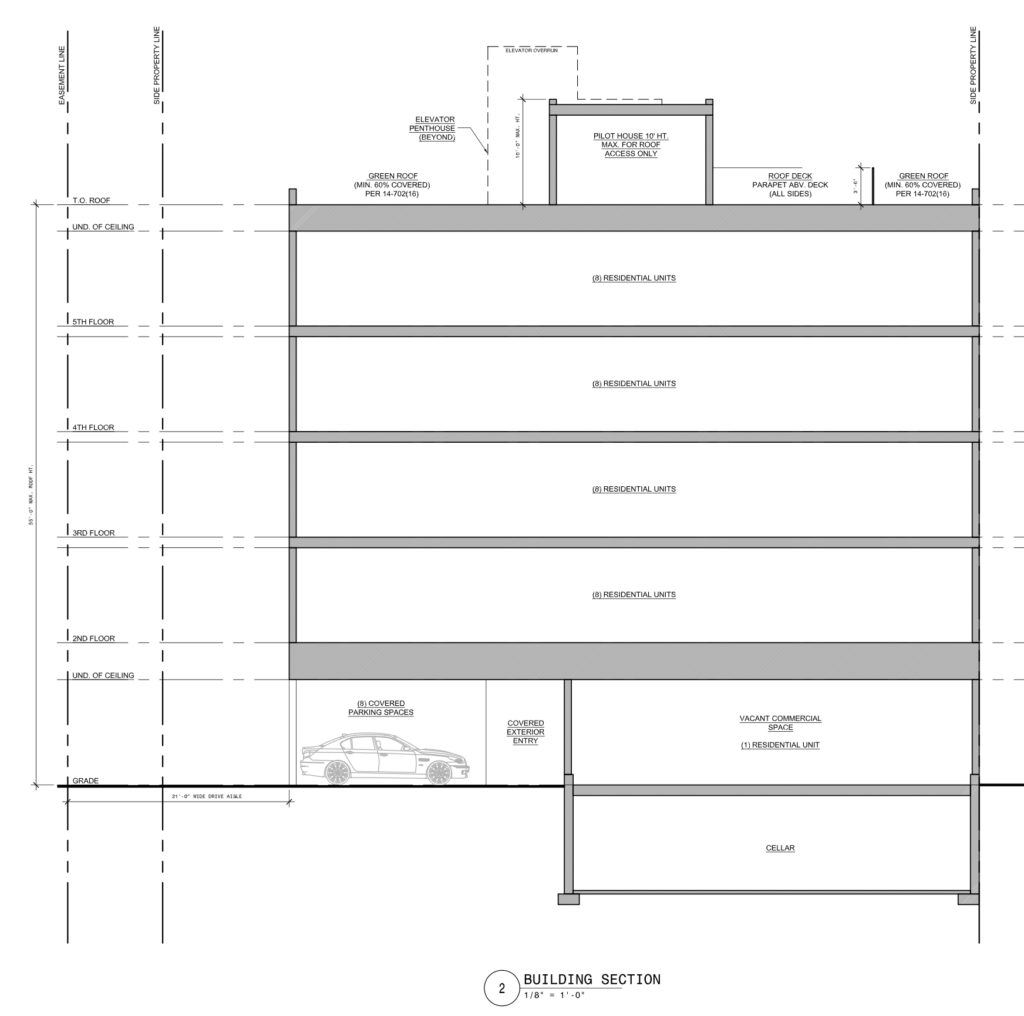 Permits Issued for 33-Unit Mixed-Use Development at 26-34 Church Lane ...