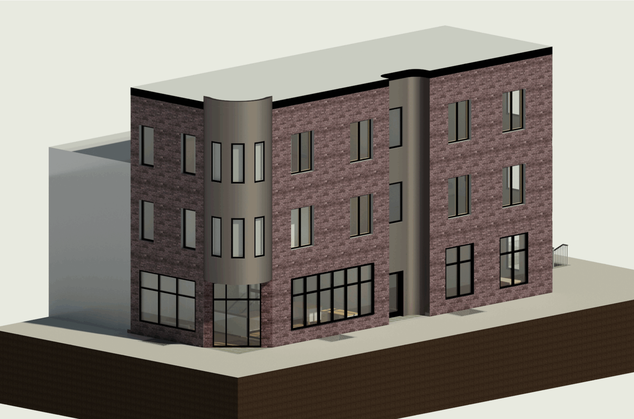 Three-Story Mixed-Use Building Approved at 1221 West Cambria Street in ...