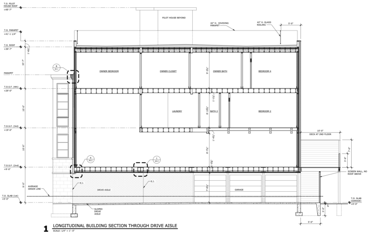 Four-Story Duplex with Roof Decks and Garage Approved at 2337-41 ...