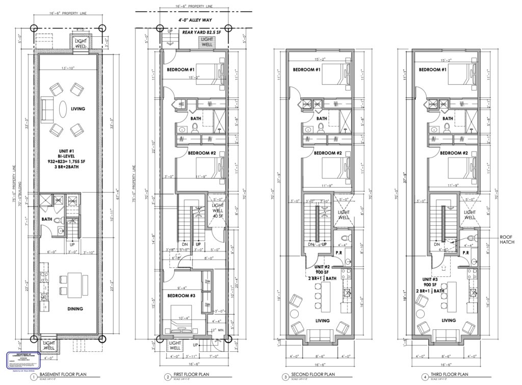 North Philadelphia Permits | New Three-Story Residential Building at ...