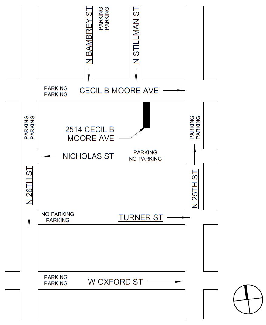 Permits Issued for Single-Family Dwelling at 2514 Cecil B Moore Avenue ...