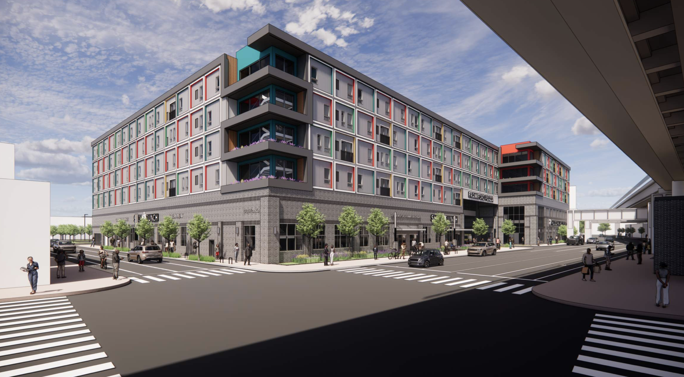 Mixed-Use Development With 132 Apartments Planned at 5113 Frankford ...