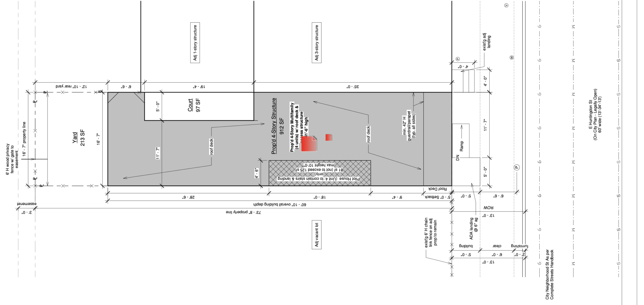 Permits Issued for Four-Unit Residential Building at 1820 East ...